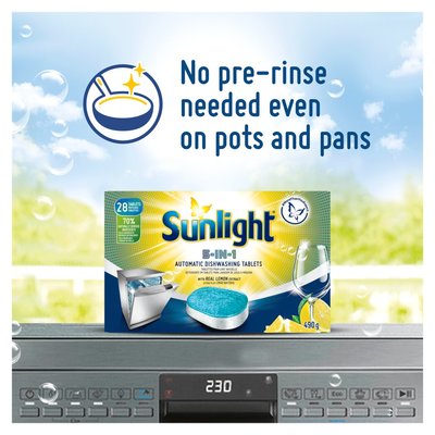 Sunlight Automatic Dishwashing Tablets 28 Pack | Smart Price Specials ...