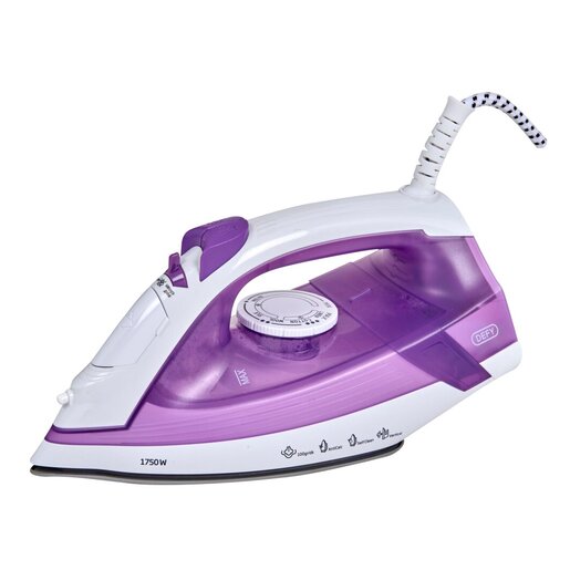 Defy Purple Ceramic Soleplate Steam Iron | PnP