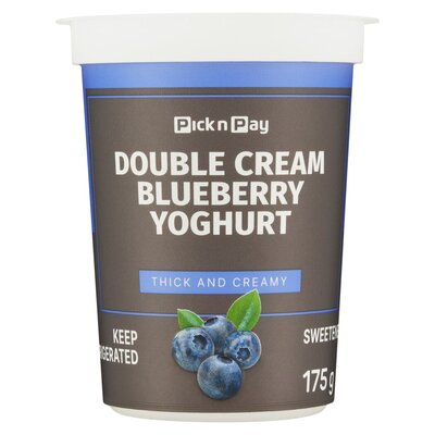 PnP Double Cream Mint Choc Flavoured Yoghurt 175g | PnP