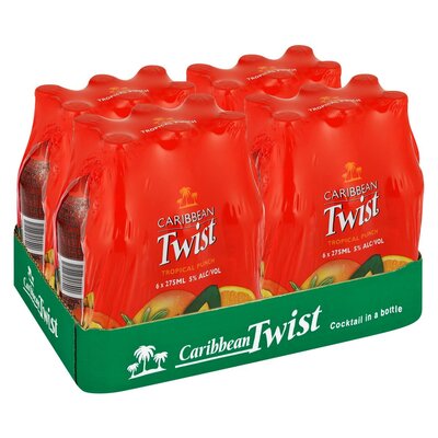 Caribbean Twist Tropical Punch NRB 275ml x 24 | PnP
