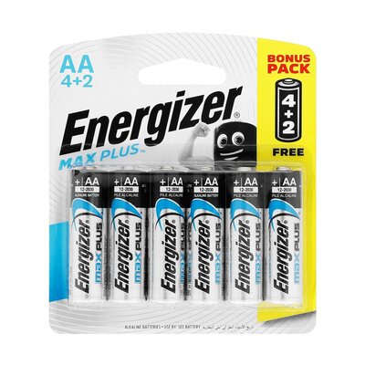Energizer Batteries Max AA 6 Pack | PnP