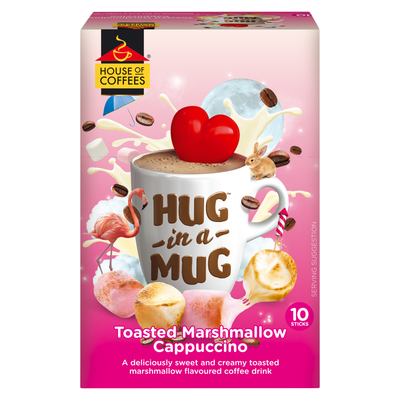 Hug in a Mug Toasted Marshmallow Cappuccino 10 x 24g | PnP