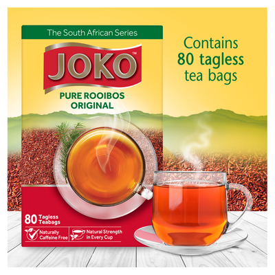Joko Rooibos Tagless Tea Bags 80 Pack | PnP