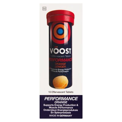 Voost Vitamin B Performance Orange Fizzy 10 Effervescent Tablets | PnP