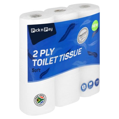 PnP Local Toilet Paper 2 Ply 9 Pack x 8 | PnP