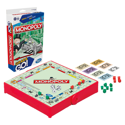 Hasbro Gaming Monopoly Grab And Go Board Game | Smart Price Specials ...