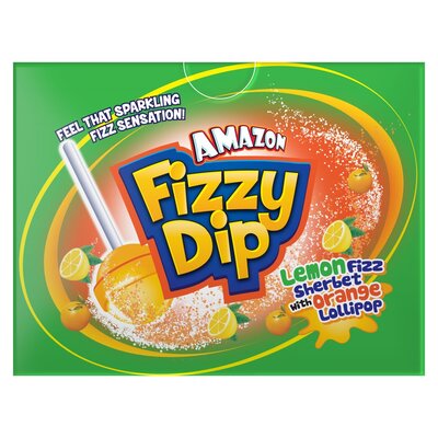 Amazon Raspberry Fizzy Dip Lolipop 54g | PnP
