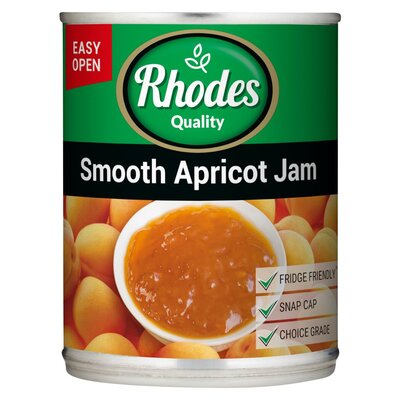 Rhodes Smooth Superfine Apricot Jam 450g | PnP