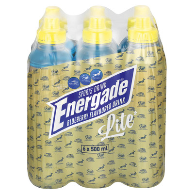 Energade Sports Drink Blueberry Lite 500ml x 6 | PnP
