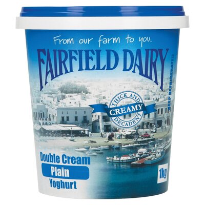 Fairfield Dairy Double Cream Plain Yoghut 1kg | PnP