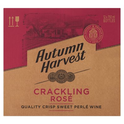 Autumn Harvest Crackling Rose 750ml x 12 | PnP