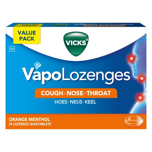 Vicks Lozenges Orange 24s | Smart Price Specials | PnP Home