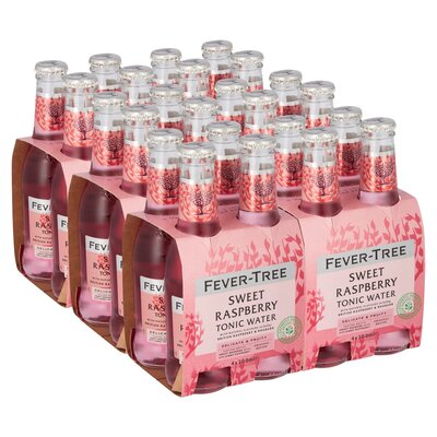 Fever-Tree Raspberry & Rhubarb Tonic Water 24 x 200ml | PnP