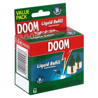 Doom Insect Repellent Liquid Refill 2ea | PnP