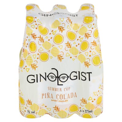 Ginologist Summer Cup Pina Colada Spirit Cooler 6 x 275ml | PnP