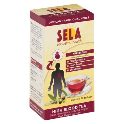 Sela High Blood Tea 20 Pack | PnP