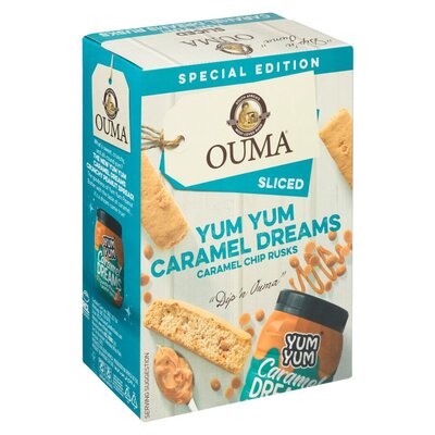Ouma Yum Yum Caramel Dream Sliced Rusks 450g | Smart Price Specials ...