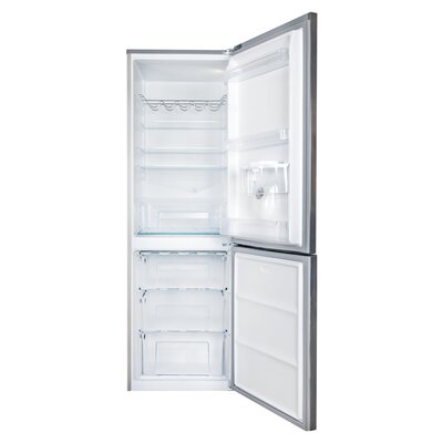 Kic 344l Inox Fridge Freezer KBF639X+ With Water Dispenser | PnP
