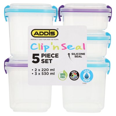 Addis Clip & Seal 5 Piece Set | Smart Price Specials | PnP Home