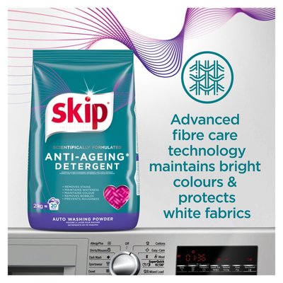 Skip Stain Removal Auto Washing Powder Detergent 2kg | PnP