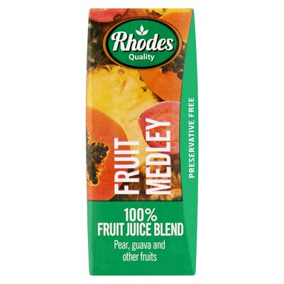 Rhodes 100% Fruit Medley Fruit Juice 200ml | PnP