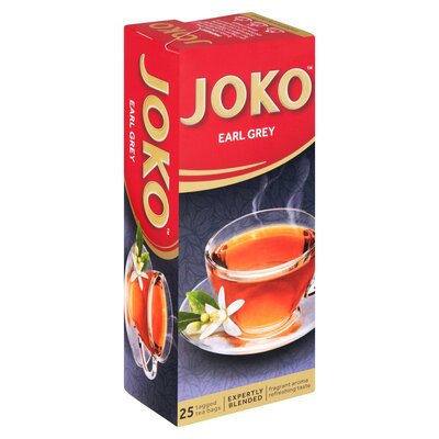 Joko Earl Grey Tagged Tea Bags 25 Pack | PnP