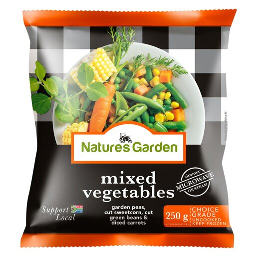 Natures Garden Mixed Vegetables 250g | PnP