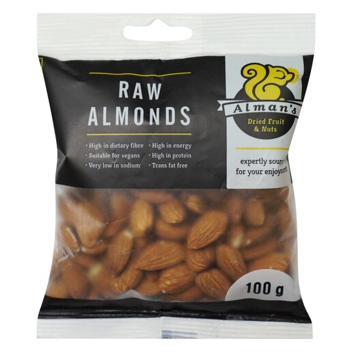 Alman's Raw Almonds 100g | PnP