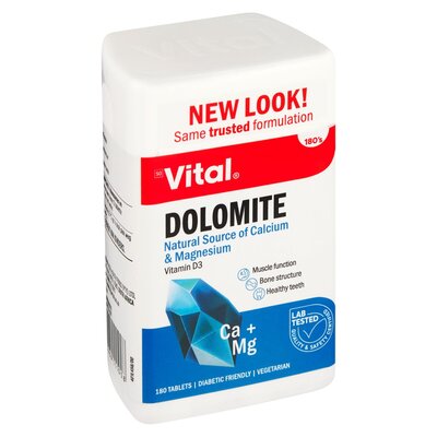 Vital Dolomite Tablets 180s | PnP
