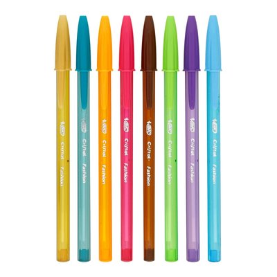 BIC Assorted Crystal Fashion Pen 8 Pack | Smart Price Specials | PnP Home