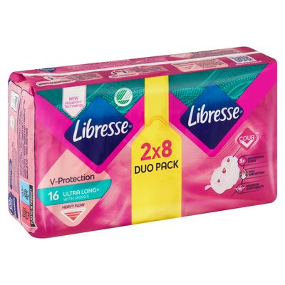 Libresse Ultra Pads Long Wing Duo 16ea | PnP