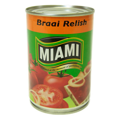 Miami Tomato & Onion Braai Relish 410g x 12 | PnP
