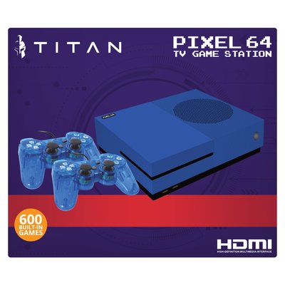 Titan Pixie 64 Retro 600 TV Gaming Console | PnP
