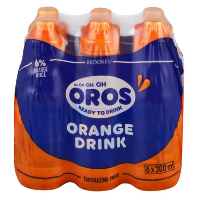 Oros Ready to Drink Orange 300ml x 6 | PnP