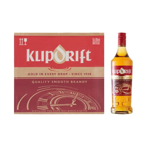 Klipdrift Export Brandy 750ml x 12 | PnP