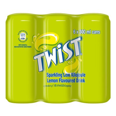 Twist Lemon Plastic Bottle 2L x 6 | PnP