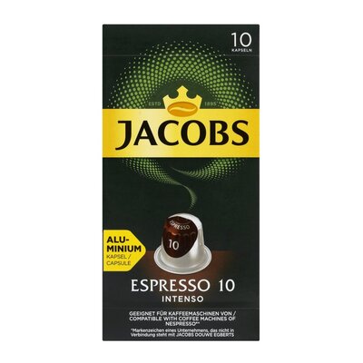 Jacobs Espresso Intenso Intensity 10 Coffee Capsules 10s | PnP