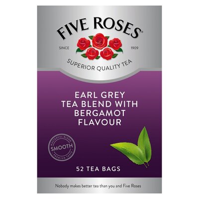Five Roses Earl Grey Flavoured Tea 50 Pack | PnP