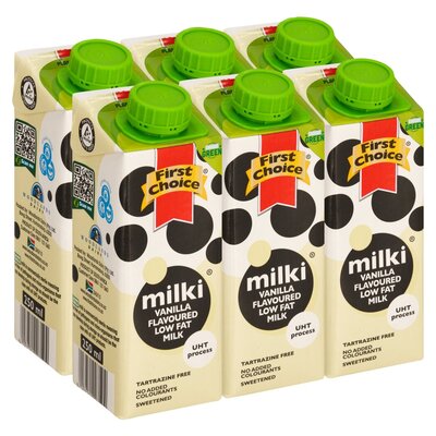 First Choice Vanilla Milk 6 x 250ml | PnP