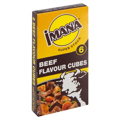 Imana Beef Stock Cubes 6 x 40 | PnP