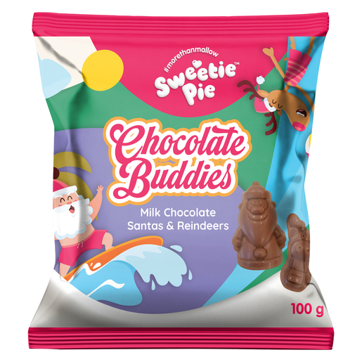 Sweetie Pie Santas & Reindeer Milk Chocolate 10 Pack | PnP