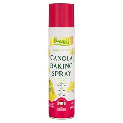B-well Canola Non Stick Baking Spray 300ml | PnP