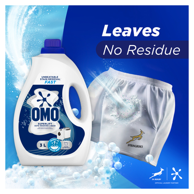 Omo Stain Removal Auto Washing Liquid Detergent 3L | PnP
