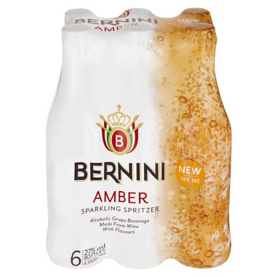 Bernini Amber NRB 6 x 275ml | PnP