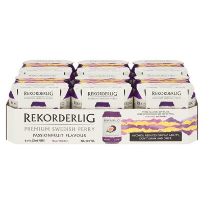 Rekorderlig Wild Berries Can 330ml 4 x 330ml | PnP