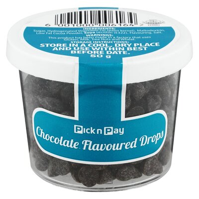 PnP Chocolate Flavoured Drops 50g | PnP