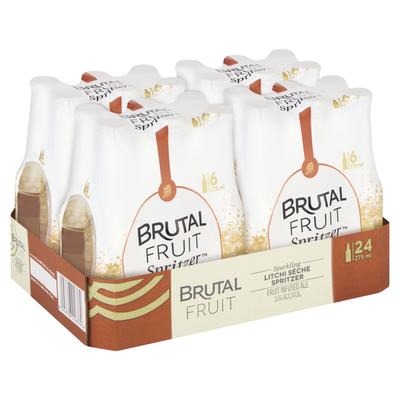Brutal Fruit Litchi Seche Spritzer 24 x 275ml | PnP