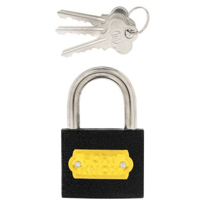 Fort Knox Iron Padlock Key Alike 50mm 3 Pack | Smart Price Specials ...