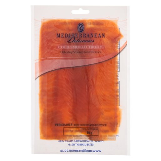 Mediterranean Cold Smoked Trout 80g | PnP