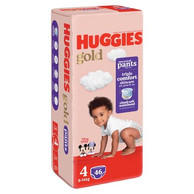 Huggies Gold Pants Size 4, Value Pack 46 Nappies | PnP